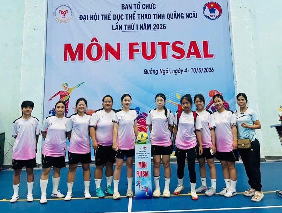 Đội bóng đá xã Dục Nông thẳng tiến bán kết giải Futsal, Đại hội TDTT ...