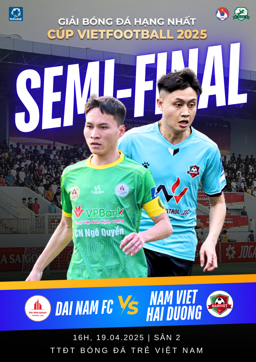 Đại Nam vs Nam Việt Hải Dương: Cuộc chiến giành vé lên HPL của những ...